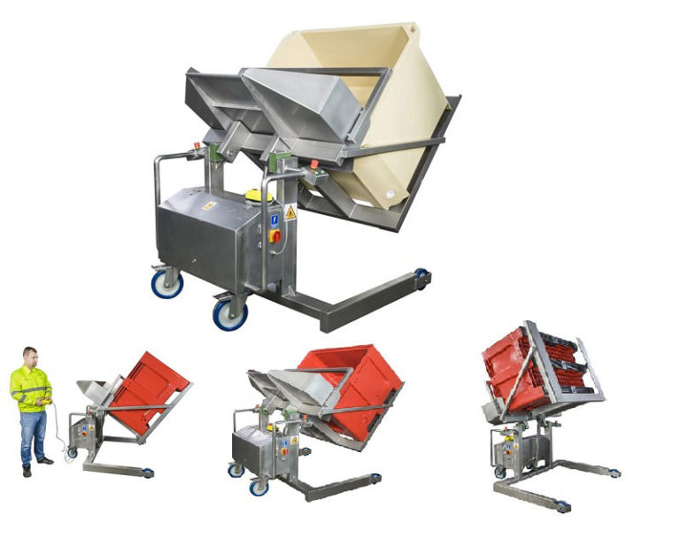 Mobile Box Tipper - FishTotes